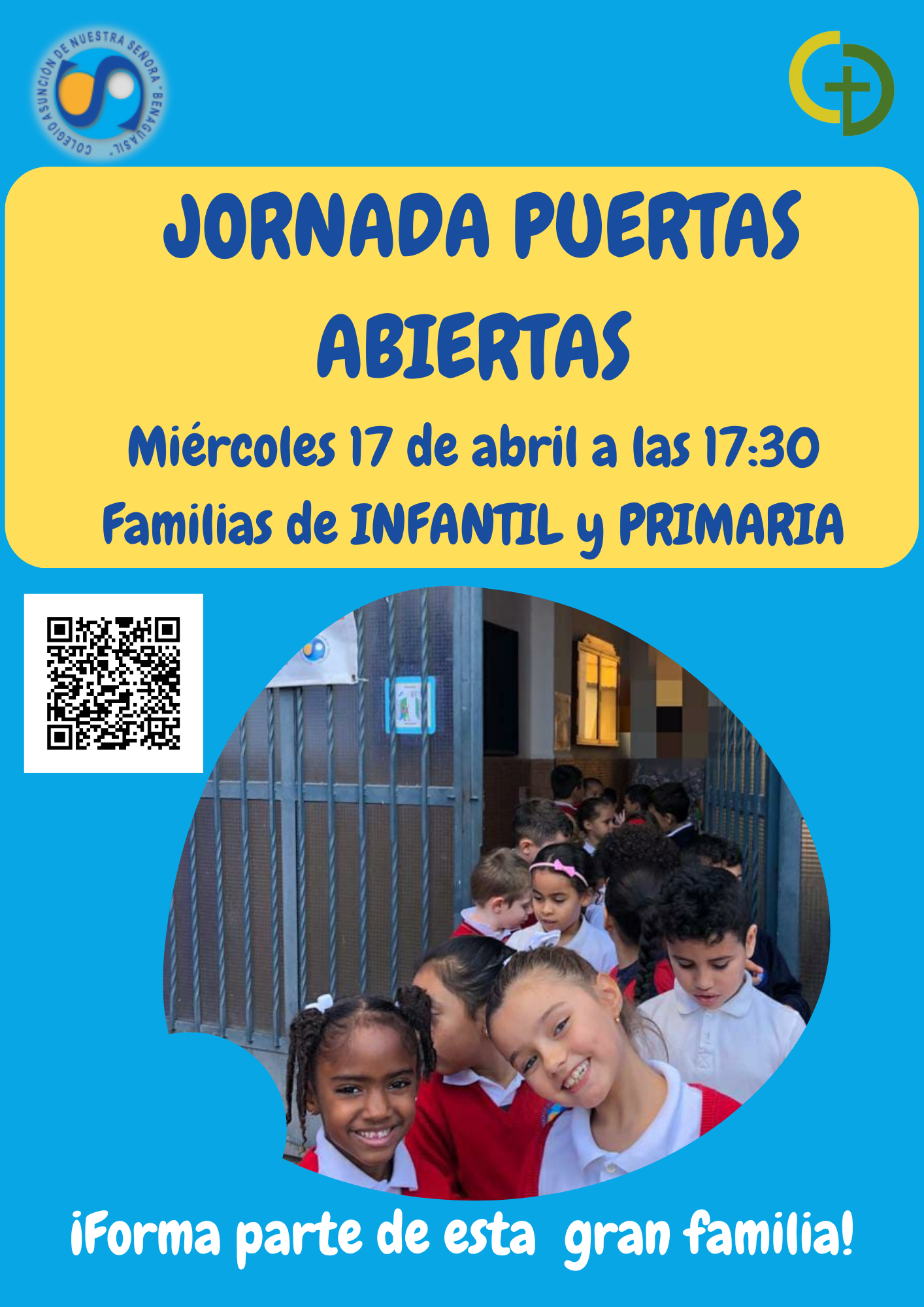 Jornada de Puertas Abiertas Infantil/Primaria 2024 – Colegio Asunción de Nuestra Señora – Benaguasil